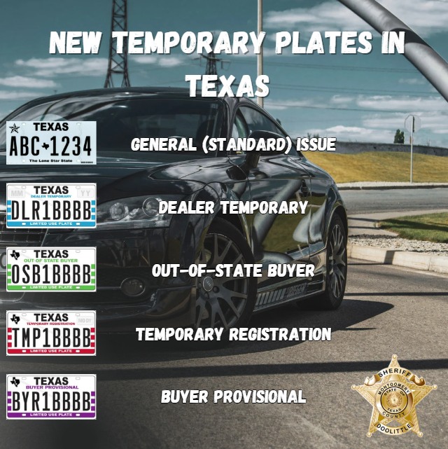 Big Changes to Texas Vehicle Tags Begin July 1, 2025: Paper Temporary ...