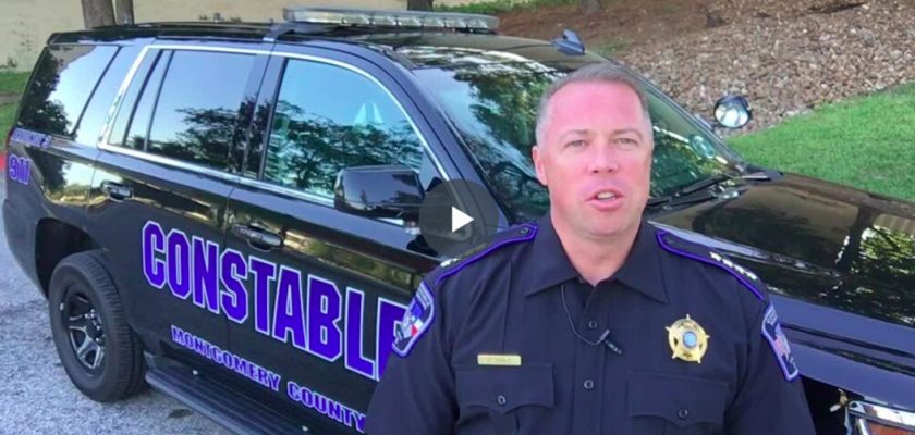 Precinct 3 Constable's Office first in Montgomery County to dedicate ...