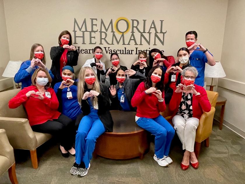 Memorial Hermann Goes Red to Raise Awareness of Heart Disease ...