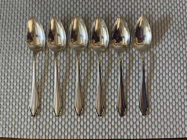 Feinstahl Rostfrei Set of 6 Silver Spoons, Knifes, Forks Photos The ...