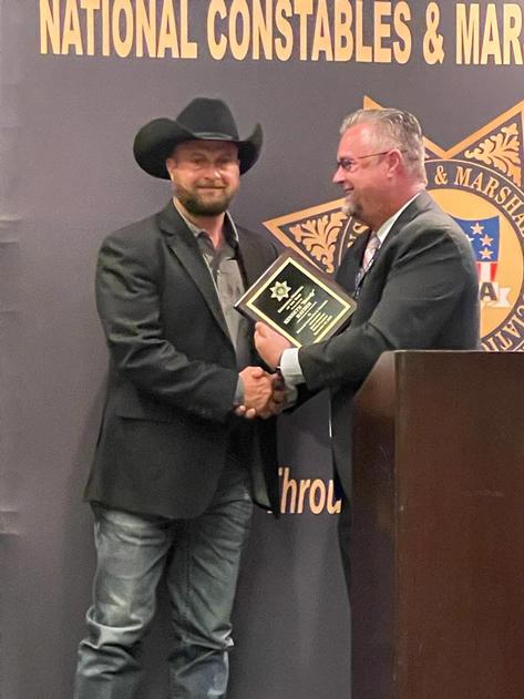 Constable Kenneth “Rowdy” Hayden Awarded Constable/Marshall of the Year ...