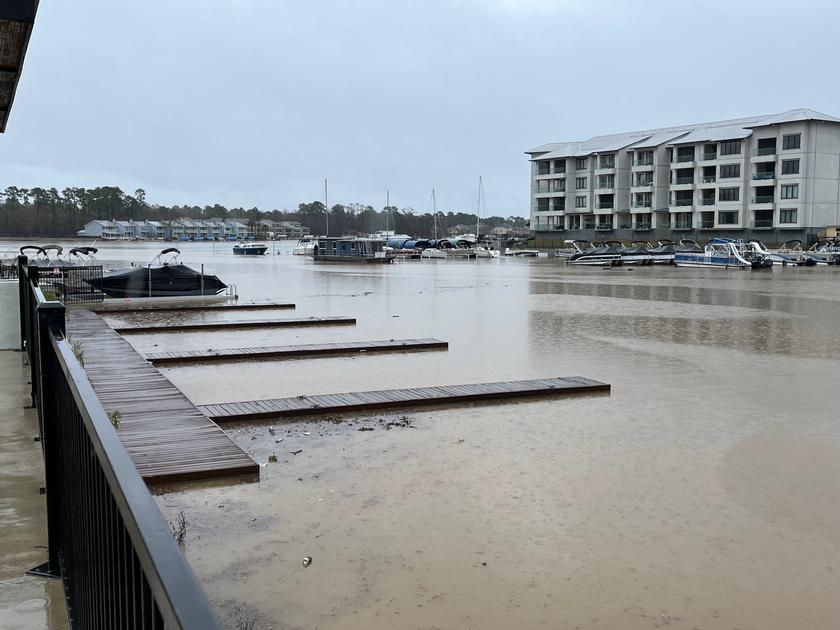 Lake Conroe Closed: Level Continues to Rise - UPDATE Photos The ...