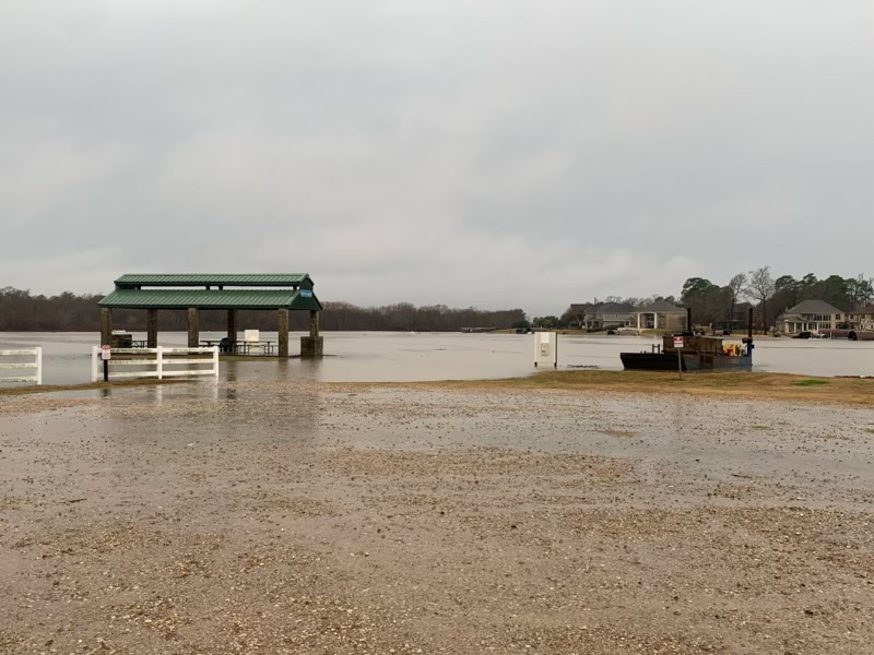 Lake Conroe Closed: Level Continues to Rise - UPDATE Photos The ...
